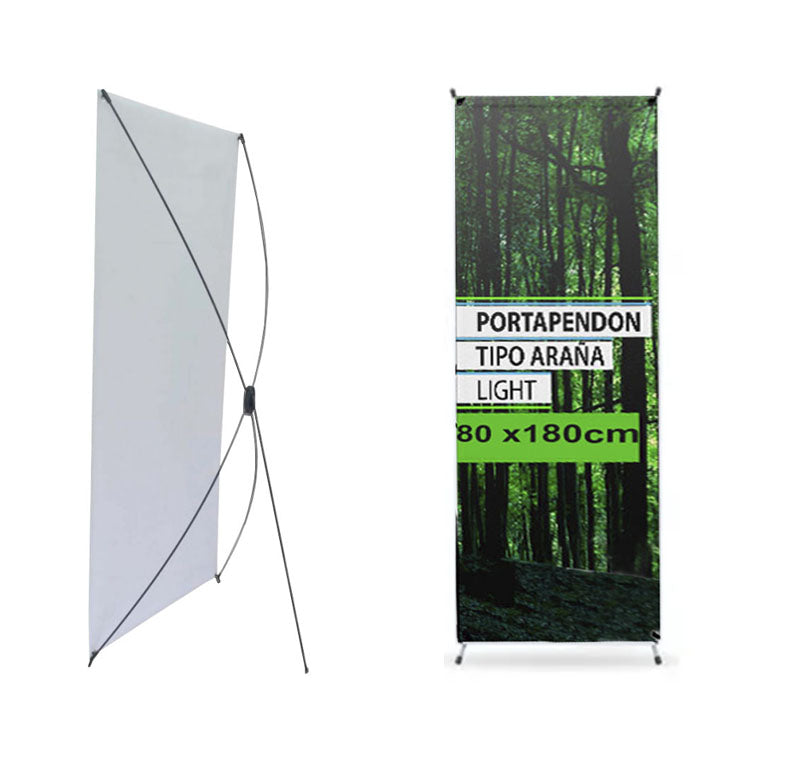 Porta Pendón tipo araña 80cm X 180 Cm – Coser en Línea