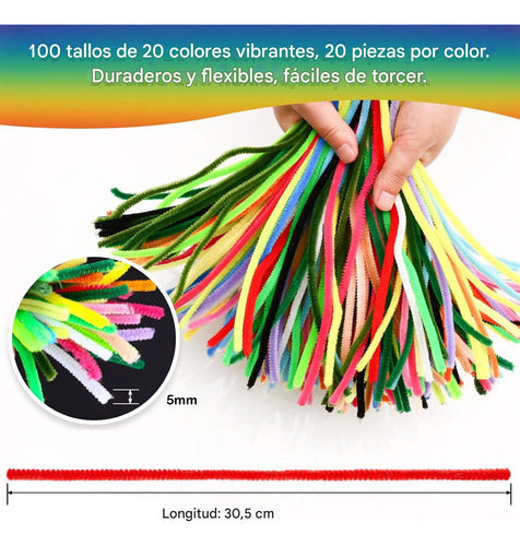 Limpia Pipas Chelines Verde Paquete X100 Unidades – Coser en Línea